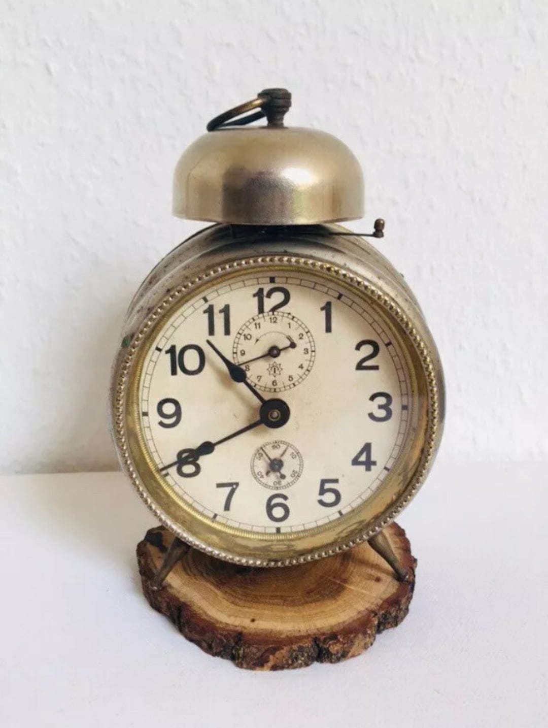 Junghans Wecker-uhr&schlüssel/old German Alarm Clock With Key -kaminuhr ...