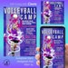 GIRL BASKETBALL FLYER Template, Training Template , Diy Flyer ...