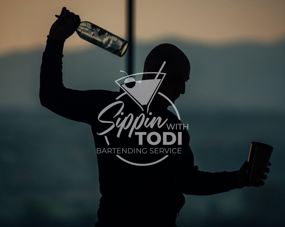 Professional Vector Logo Design, Bartending Logo Design, Luxury Vector ...