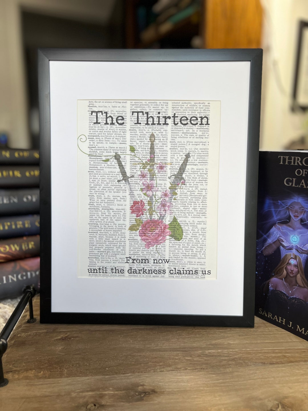 The Thirteen, Throne of Glass, TOG, Dictionary Print, Vintage Print ...