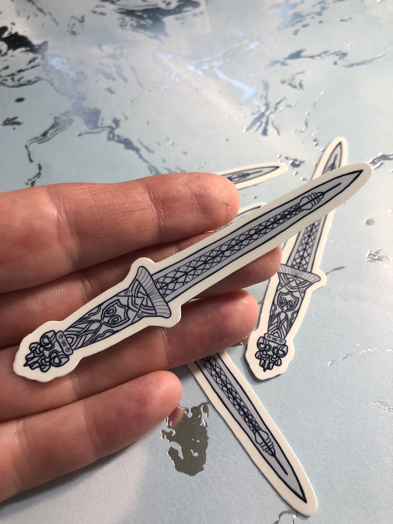 From Blood and Ash Poppys Dagger Feeling Stabby Sticker | Etsy