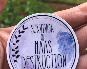 ACOTAR Sticker Bookish Sticker a Court of Thorns and Roses | Etsy