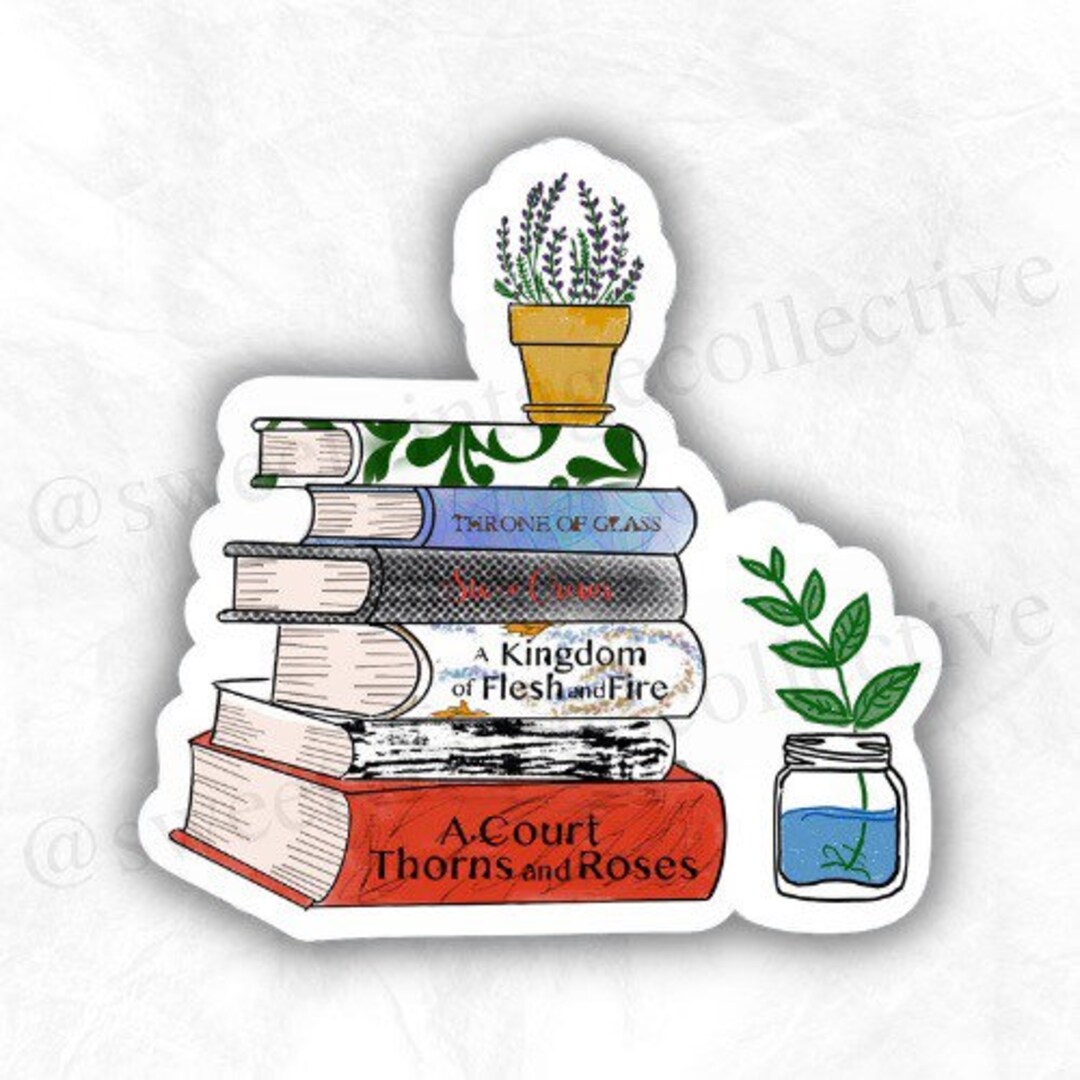 Stacked Books, ACOTAR, FBAA, Romance Books, Reader, Book Gift, Fantasy ...