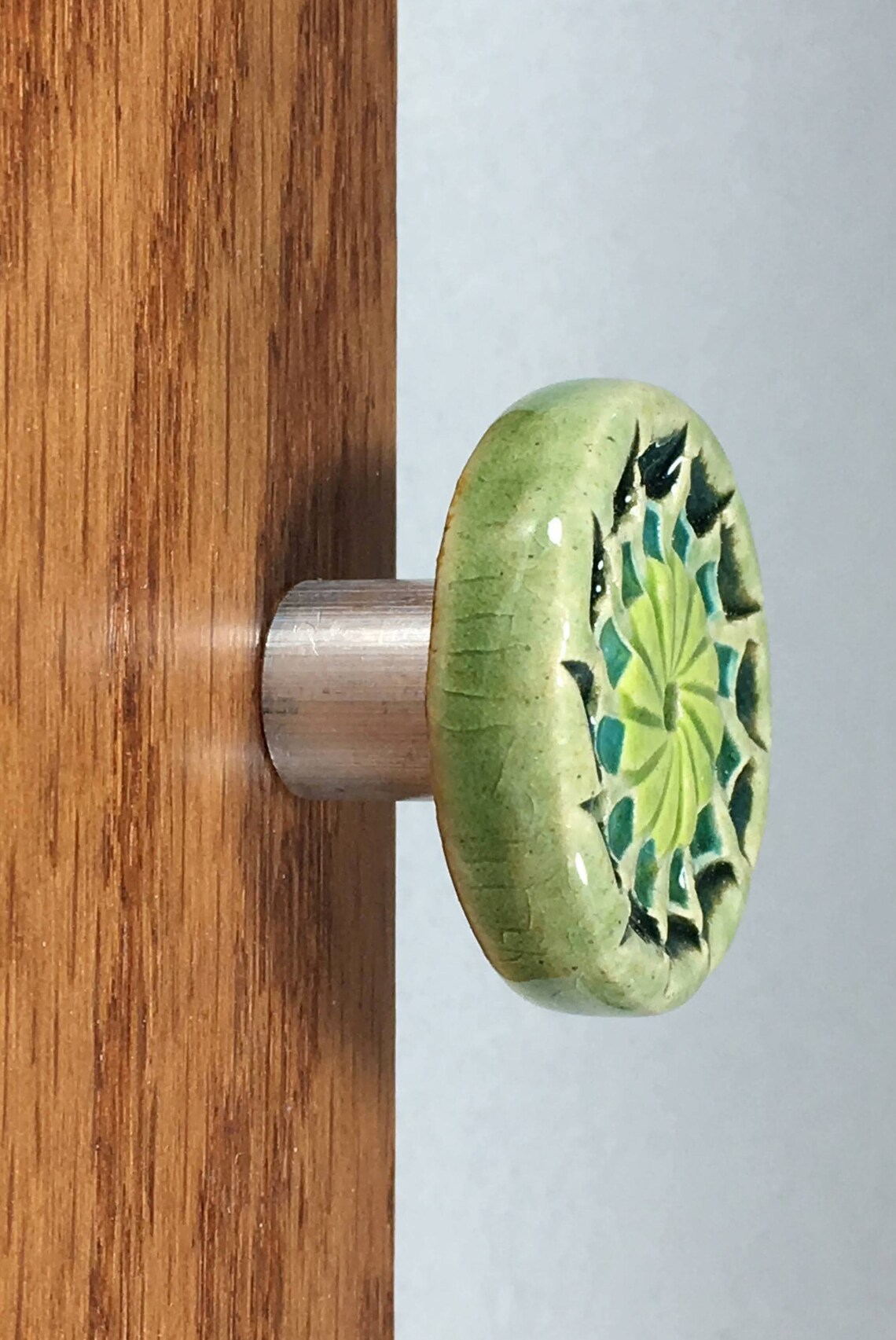 Set of 6 DIY Aluminum Knob Bases ~ Cabinet Hardware ~ Drawer Pull Base ...