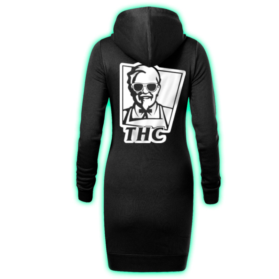 Not KFC...THC Dresses Funny Weed Smokers Dresses, Pot Bong Dresses ...