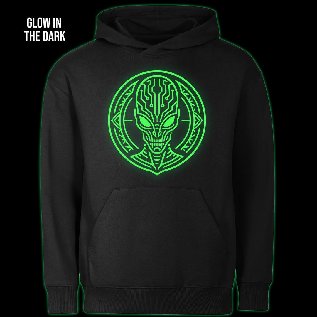 AI Agent Glow in the Dark Hoodie - Etsy