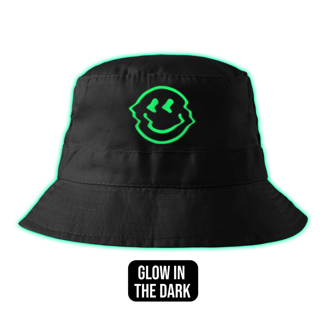 Acid Smile Bucket Hat smiley Hat , Rave Hat, Acid Hat, Acid House, Acid ...