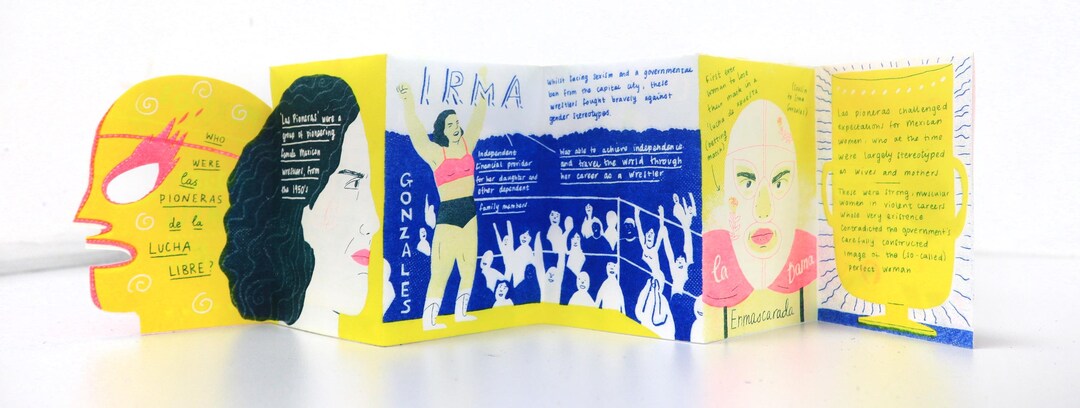 Mexico's Hidden Female Wrestlers Zine - Etsy