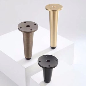 4x Modern Brass Legs, Furniture Legs, Able Legs, Sofa Legs, Sofa Foot ...