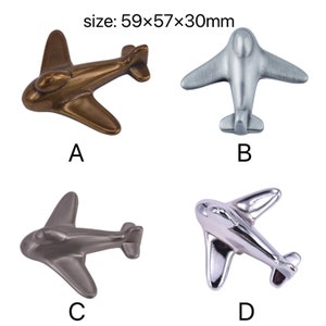 Airplane Metal Cabinet Knobs, Cute Cabinet Pull, Drawer Pull, Cartoon ...