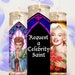 Request A Saint Custom Saint Candles Personalized Prayer - Etsy