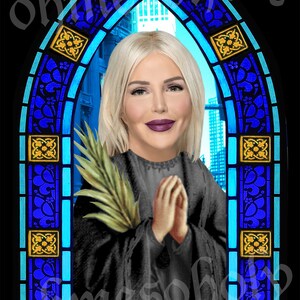 Detroit Attorney Saint Joumana Your Rights Prayer Candle Digitally ...