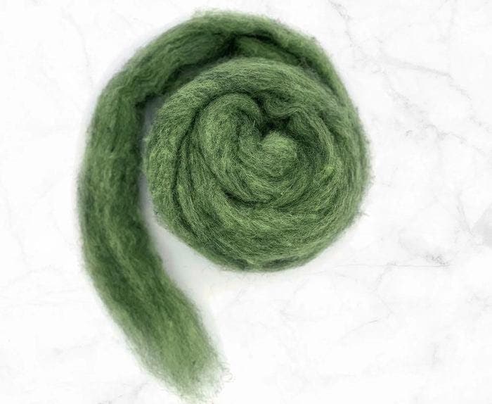 Needle Felting Wool Roving Spinning Fiber Mixed Color Roving Wool ...