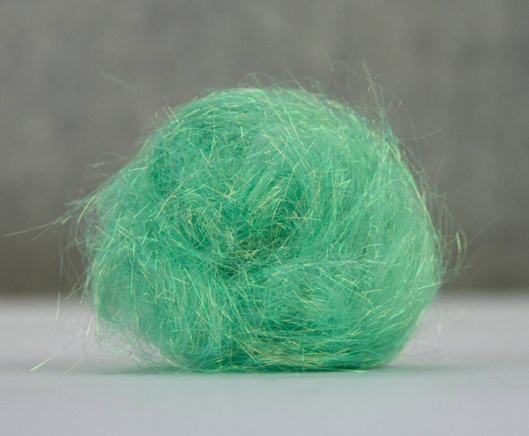 Mint Angelina Fiber 5g-10g Angelina Fibre Decorative Green Glitter ...