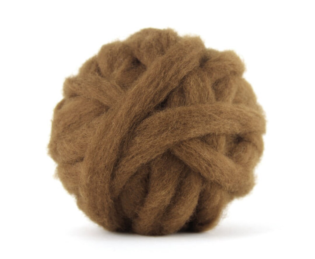 Carded Wool Roving for Needle Felting Wool Roving for Spinning Fiber ...