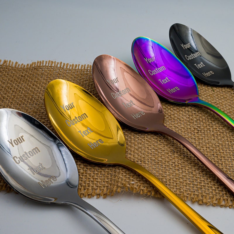 Custom Spoon - Etsy