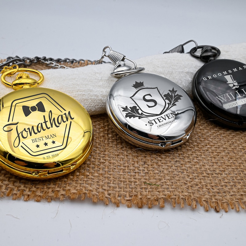 Personalized Pocket Watch - Etsy