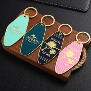 Custom Motel Keychains From 50pcs - Personalized Hotel Keychains ...