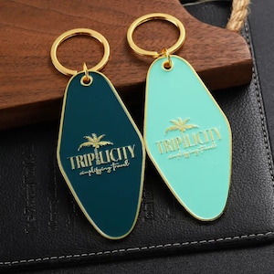 Custom Motel Keychains From 50pcs - Personalized Hotel Keychains ...