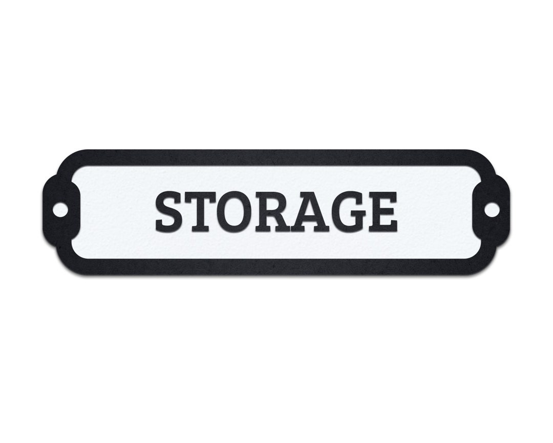 Storage Door Sign Plaque Retro Wood Sign Vintage Door Plate - Etsy
