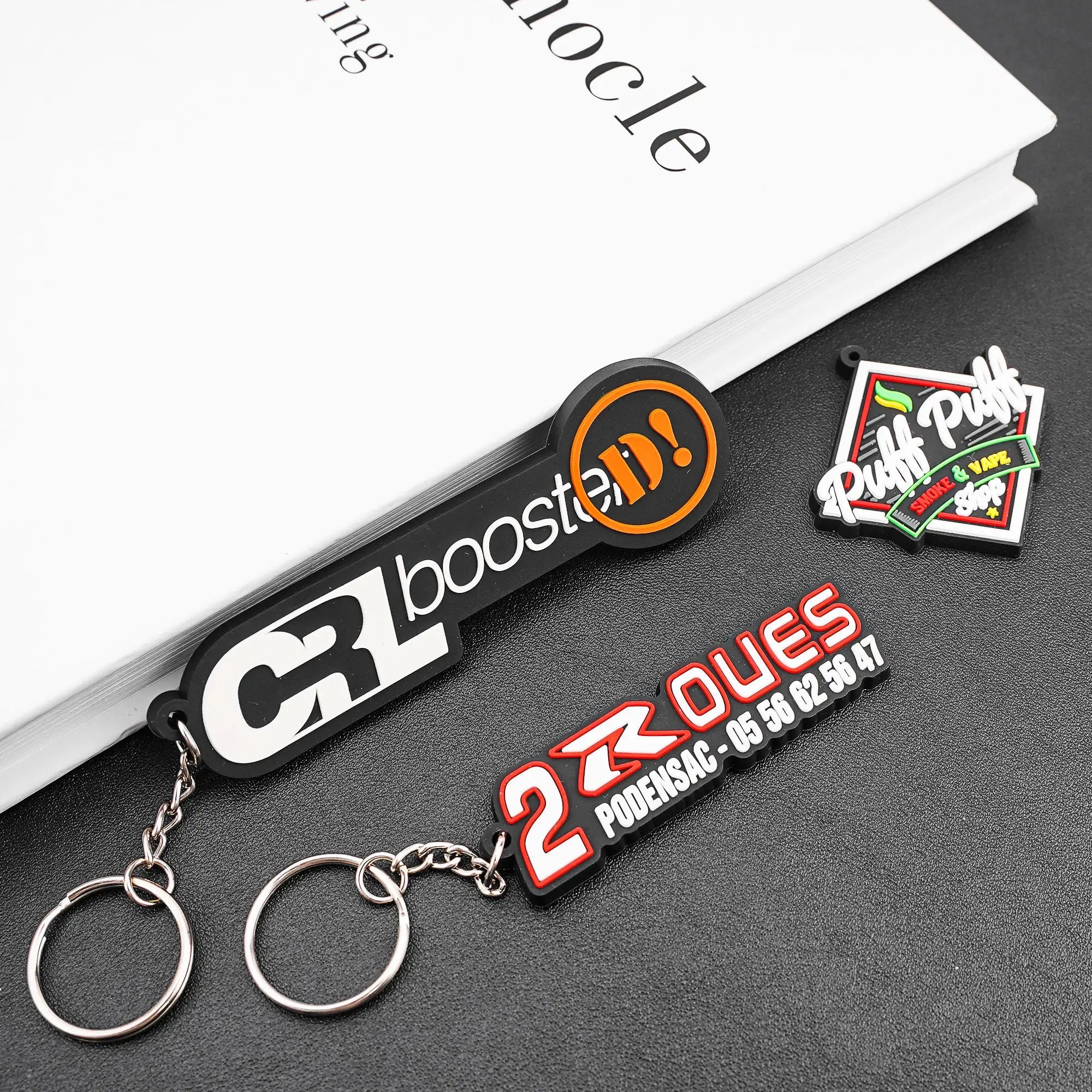 Custom Rubber Silicone Keychains - Personalized 3D PVC Soft Keychains ...