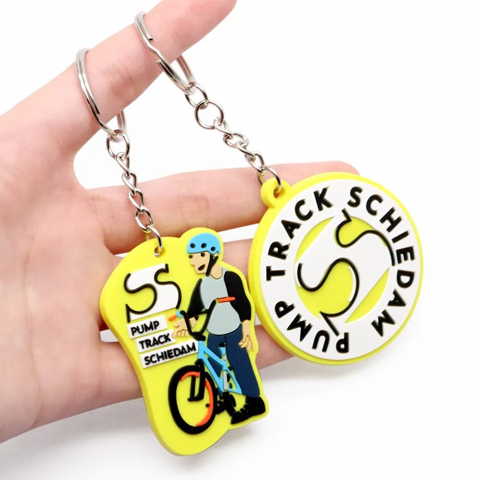 Custom Rubber Silicone Keychains - Personalized 3D PVC Soft Keychains ...