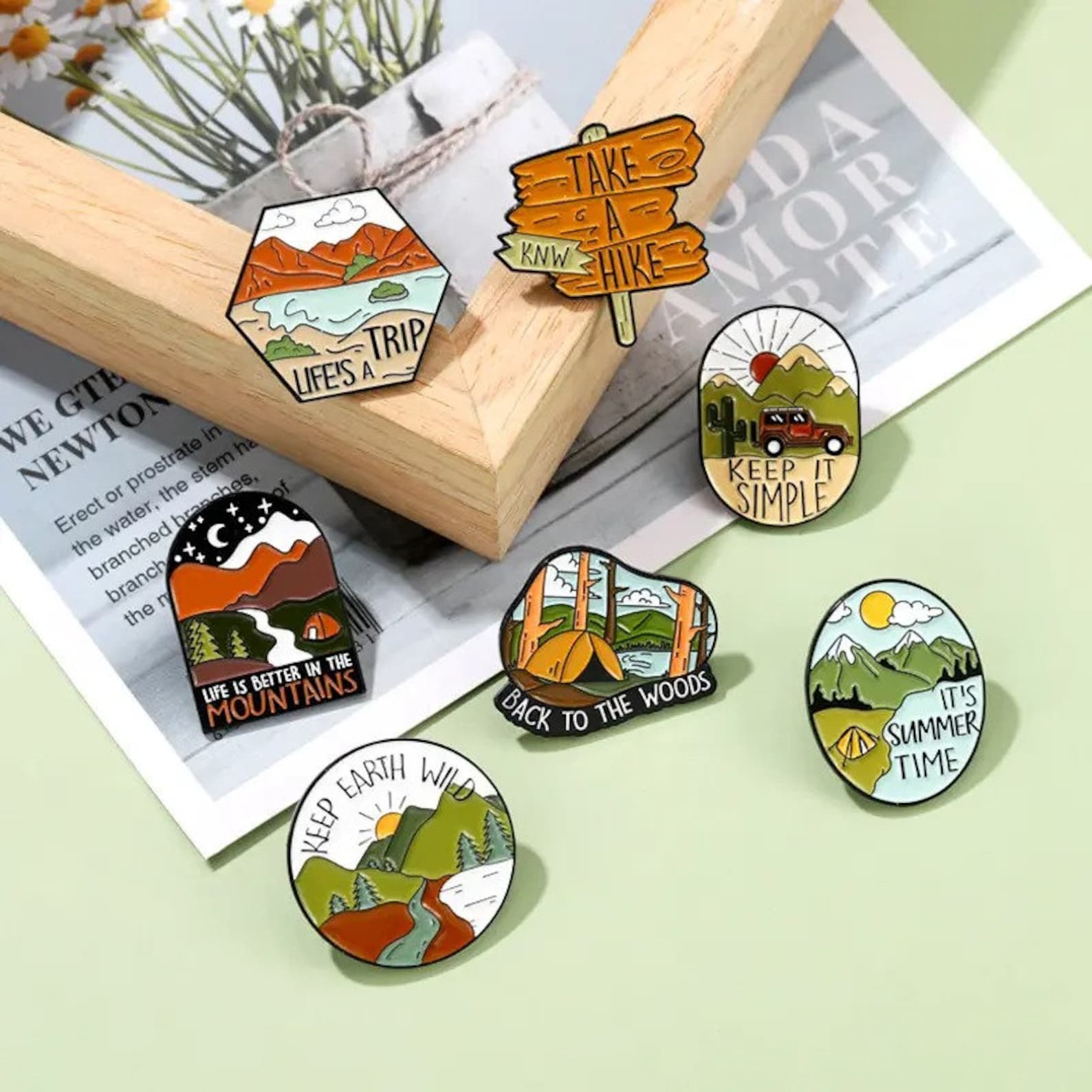 Custom Soft Enamel Lapel Pin - Personalized Enamel Brooch With Your Own ...