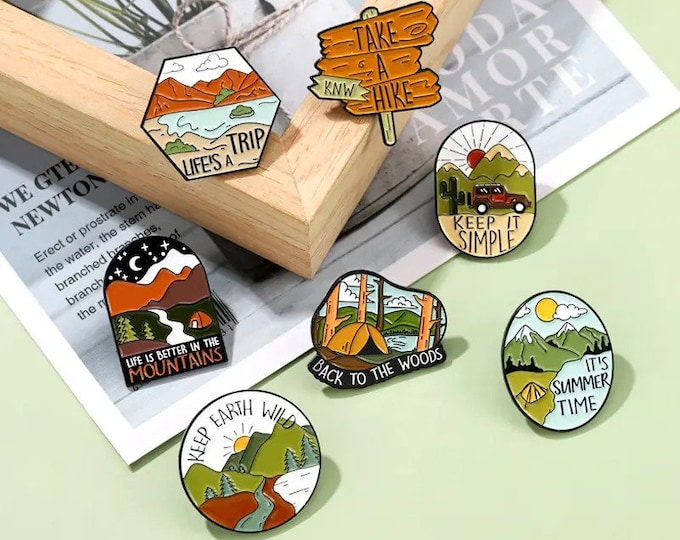 Contour Cut Brass Enamel Logo Lapel Pin / Company Badge / Personalized ...