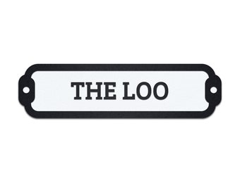Vintage Loo Sign - Etsy