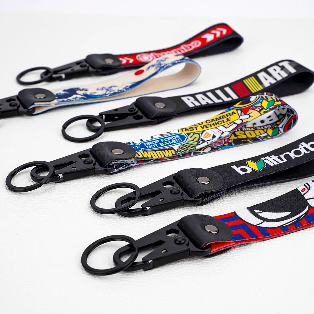 Custom Lanyard Fabric Keychains From 100pcs - Promotional Business ...