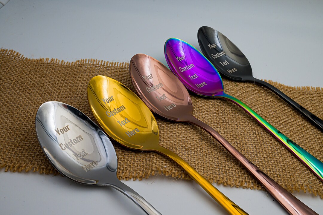 Personalized Spoon, Engraved Ice Cream Spoon, Custom Spoon, Gift for ...