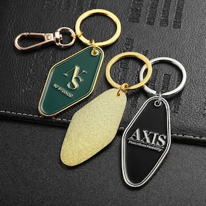 Custom Motel Keychains From 50pcs - Personalized Hotel Keychains ...