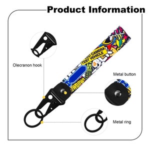 Custom Lanyard Fabric Keychains From 100pcs - Promotional Business ...