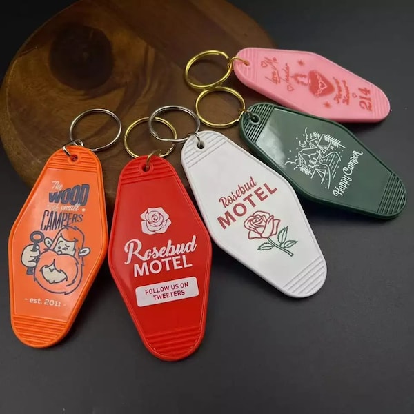 Hotel Keychain - Etsy
