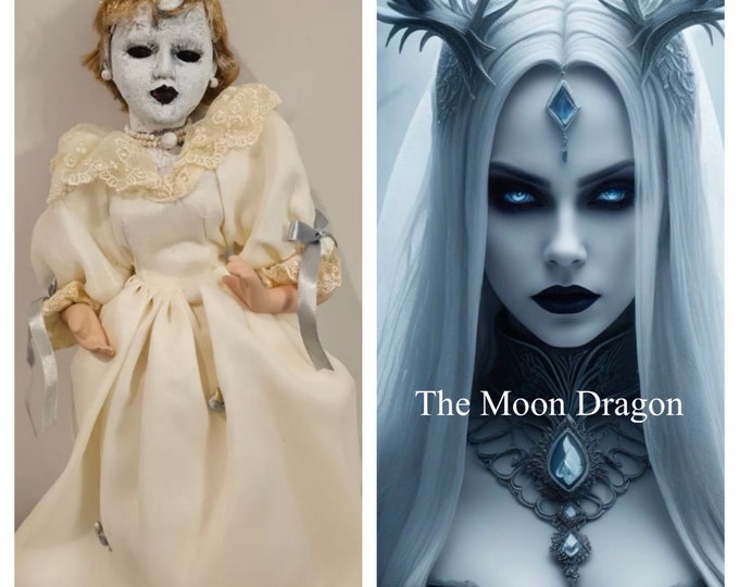 Female Demon Wraith Spirit Companion- Haunted Doll - Etsy