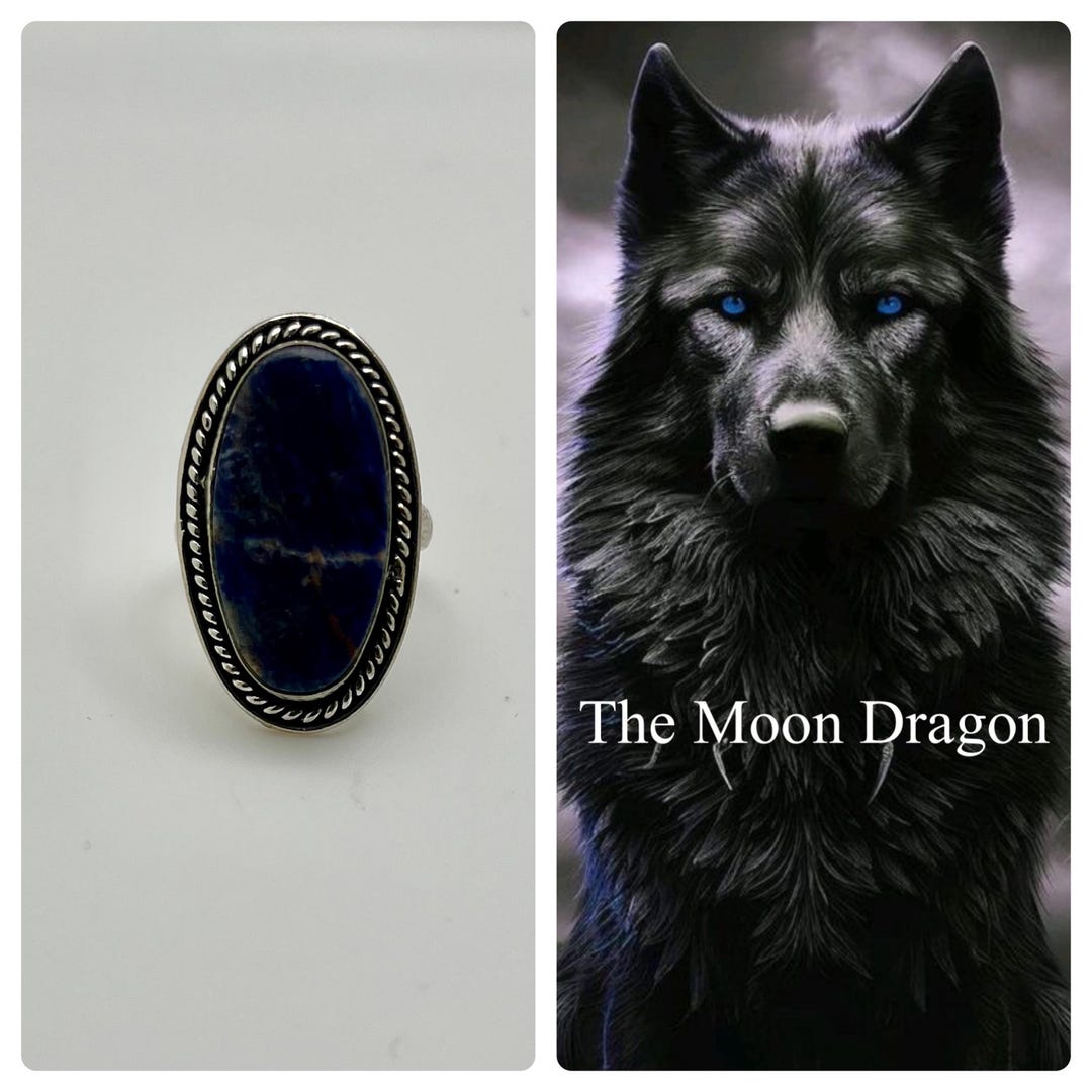 Female Shadow Wolf Spirit Companion - Etsy