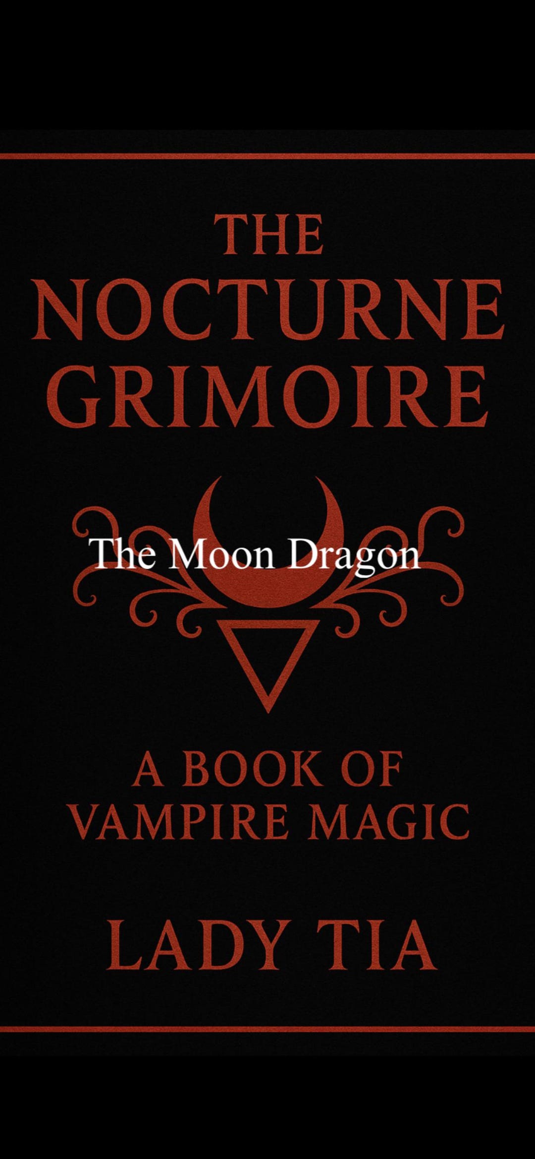 The Nocturne Grimoire- A Book of Vampire Magic - Etsy