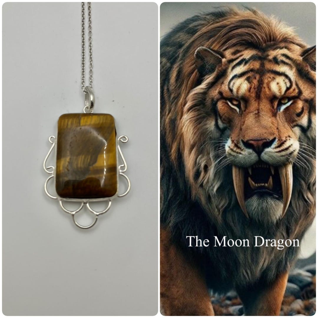 Male Sabertooth Tiger Spirit Companion and Guide - Etsy