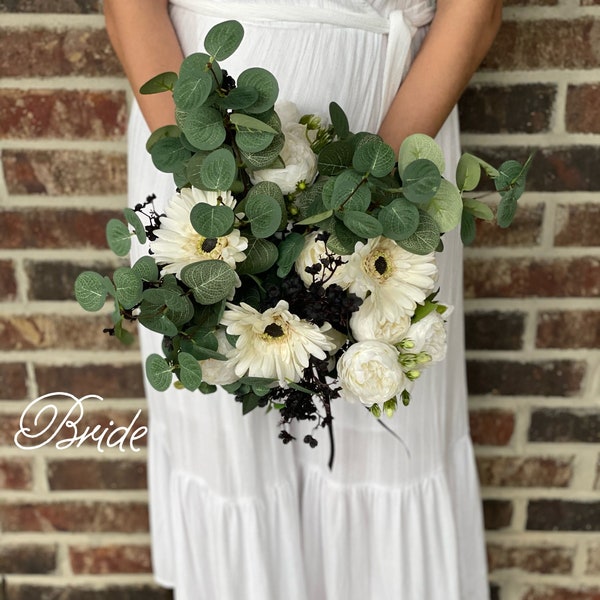 Daisy Bridal Bouquet - Etsy