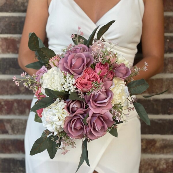 Mauve Bouquet - Etsy