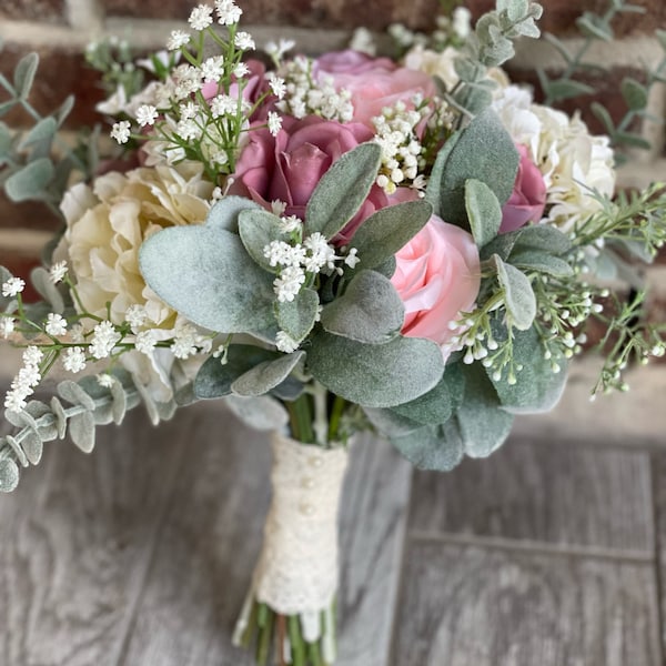 Mauve Bouquet - Etsy