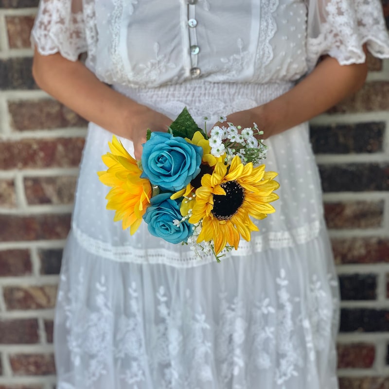 Turquoise Bouquet - Etsy