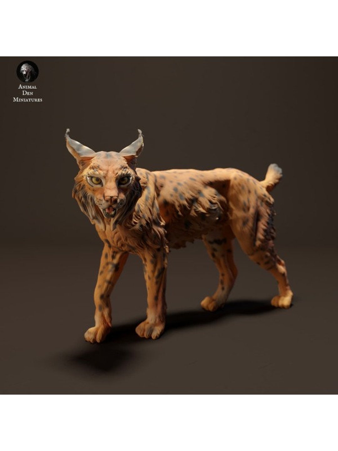 Iberian Lynx Resin Lynx to Paint Different Options 35, 49, 54 or 75 Mm ...