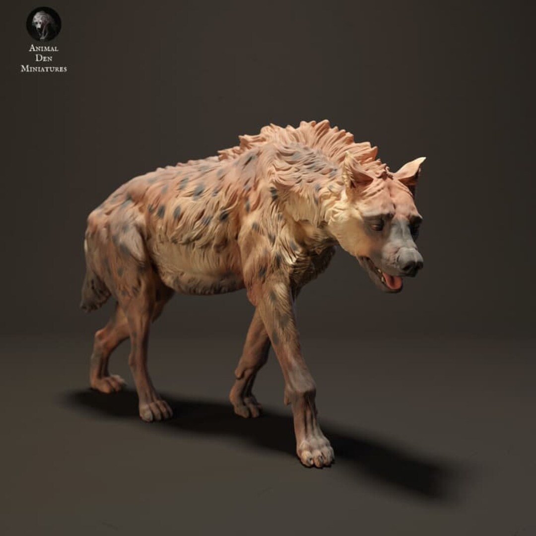 Hyena | Resin Hyena to Paint | Different Options | 35, 49, 54 or 75 Mm ...