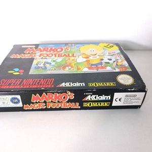 Markos Magic Football Super Nintendo - Nintendo Game Original From the ...