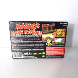 Markos Magic Football Super Nintendo - Nintendo Game Original From the ...