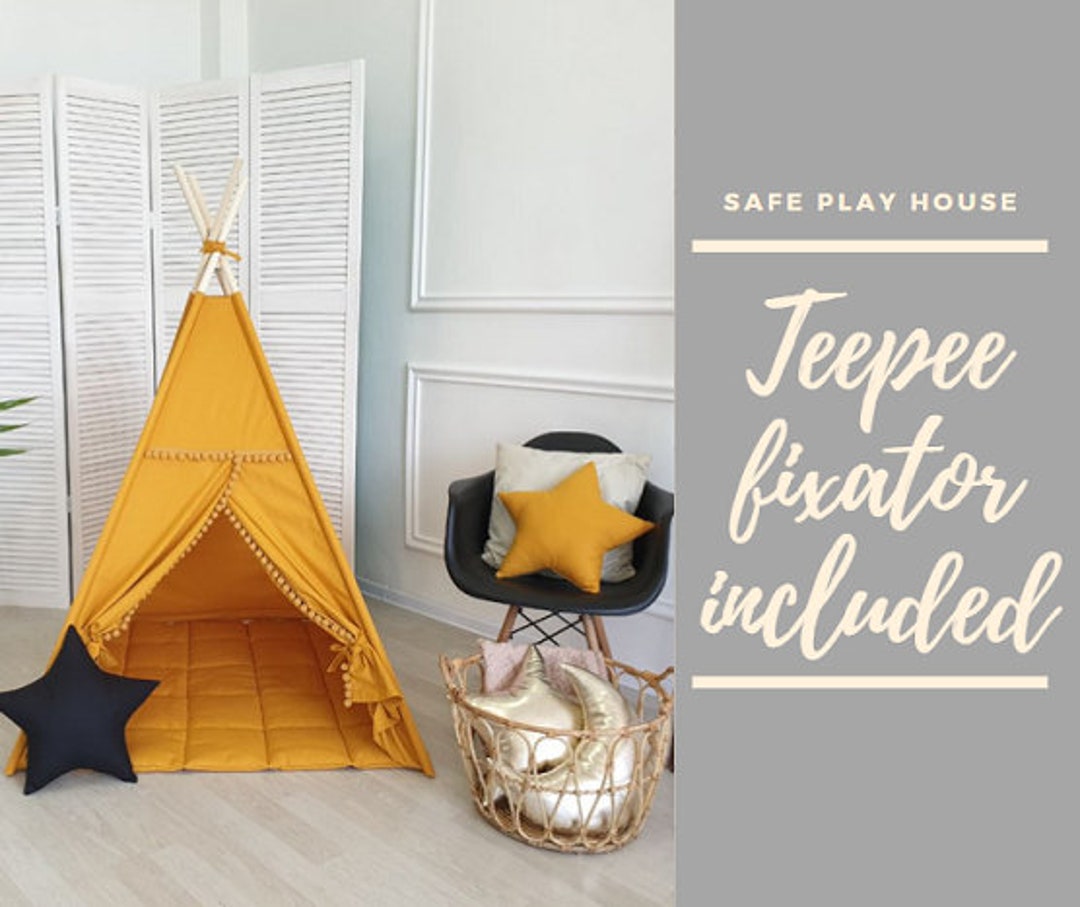 Kids Teepee, Teepee Tent, Tipi, Teepee, Play Tent, Teepee Tent, Wigwam ...