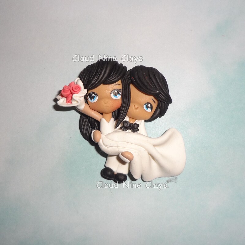 Clay Bride and Groom - Etsy