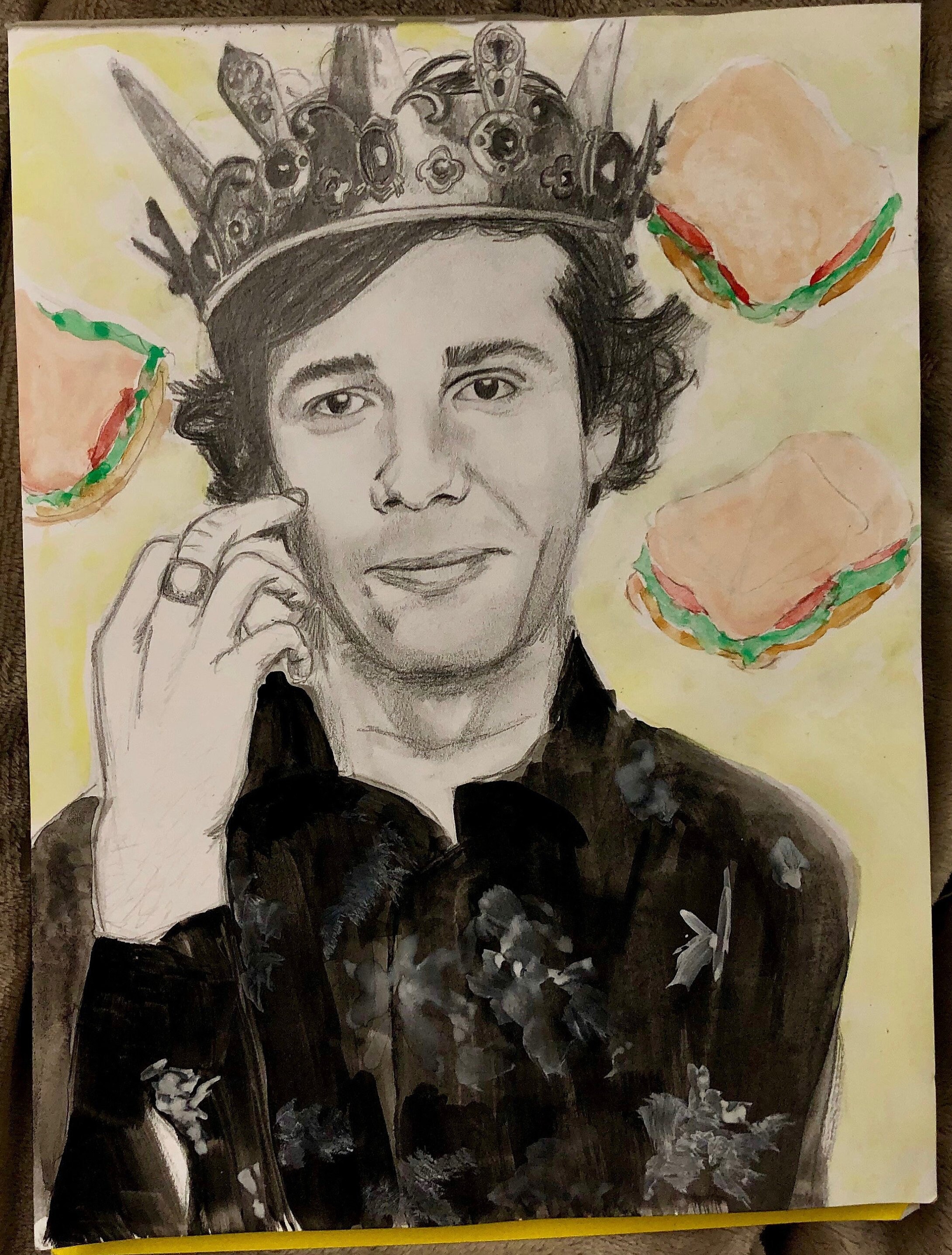 Portrait Drawing - Large With Optional Background - Etsy