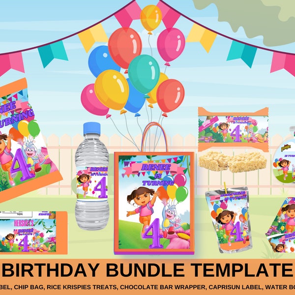 Dora Party Theme - Etsy